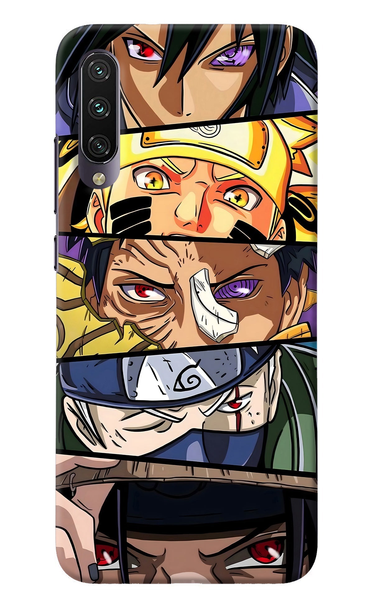 Naruto Character Mi A3 Back Cover – Hello Swanky Online Pvt. Ltd.