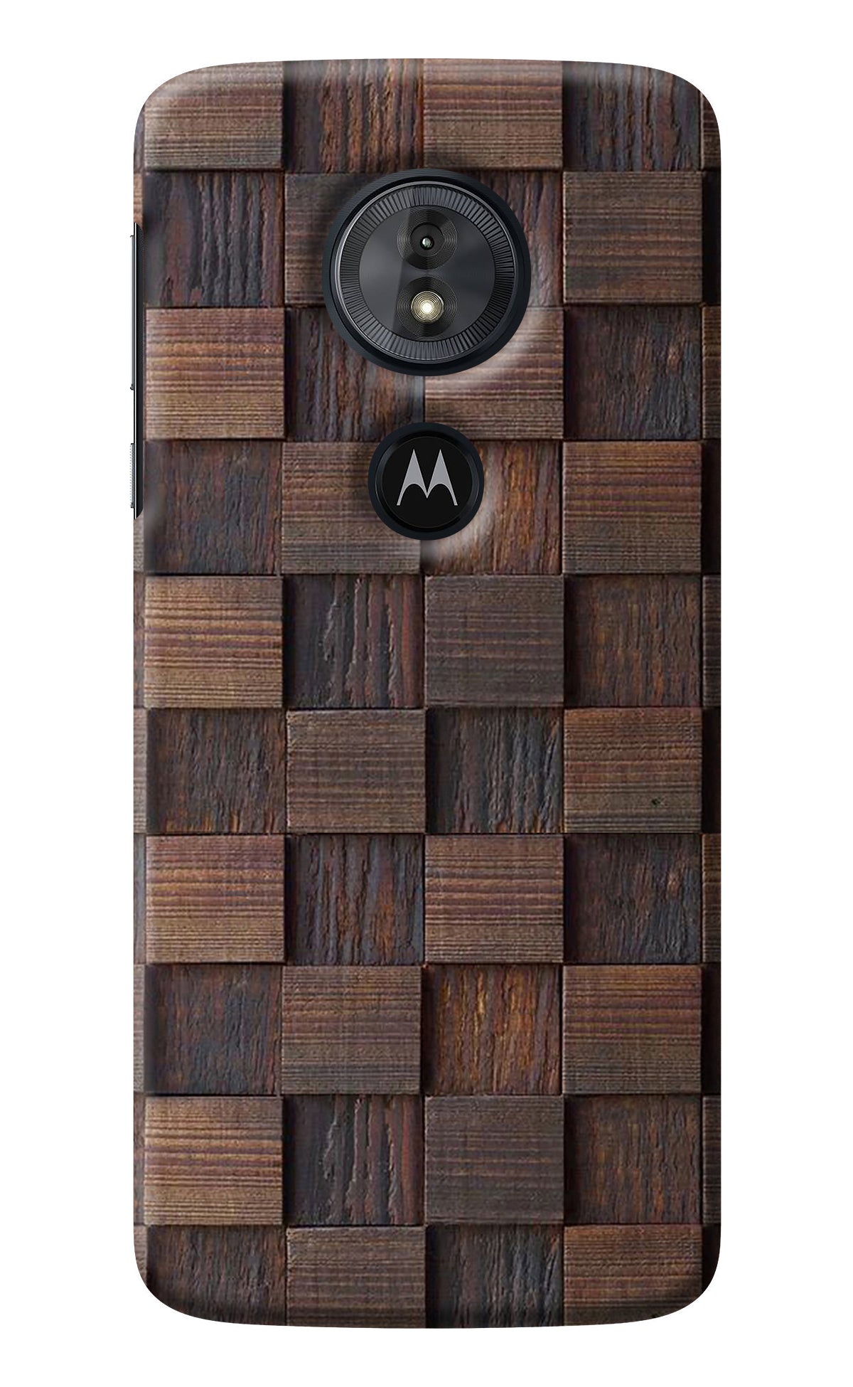 Wooden Cube Design Moto G6 Play Back Cover – Hello Swanky Online Pvt. Ltd.