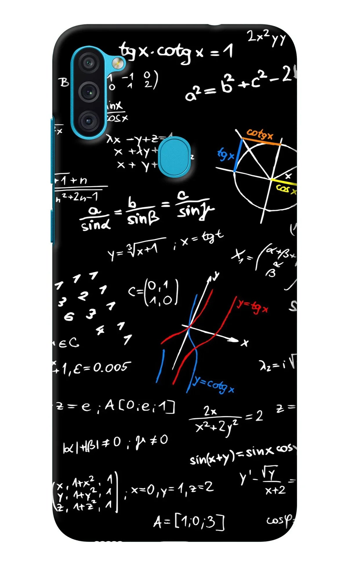 Mathematics Formula Samsung M11 Back Cover – Hello Swanky Online Pvt. Ltd.