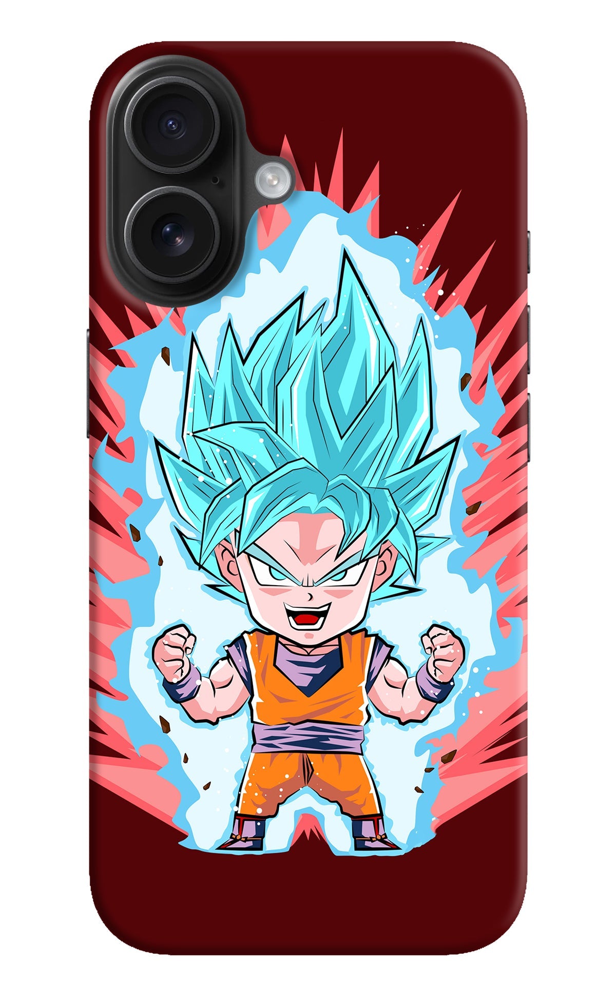Goku Little iPhone 16 Back Cover – Hello Swanky Online Pvt. Ltd.