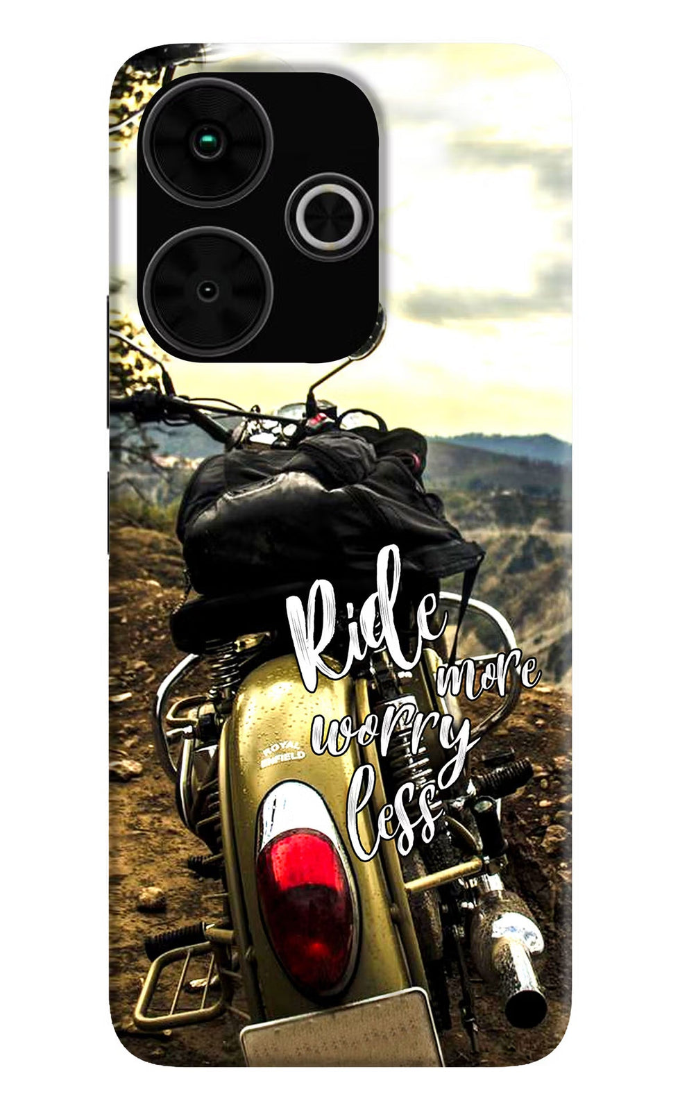 Ride More Worry Less Poco M6 Plus 5G Back Cover – Hello Swanky Online ...
