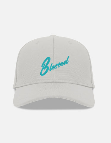 Blessed Script Embroidered Typography Design