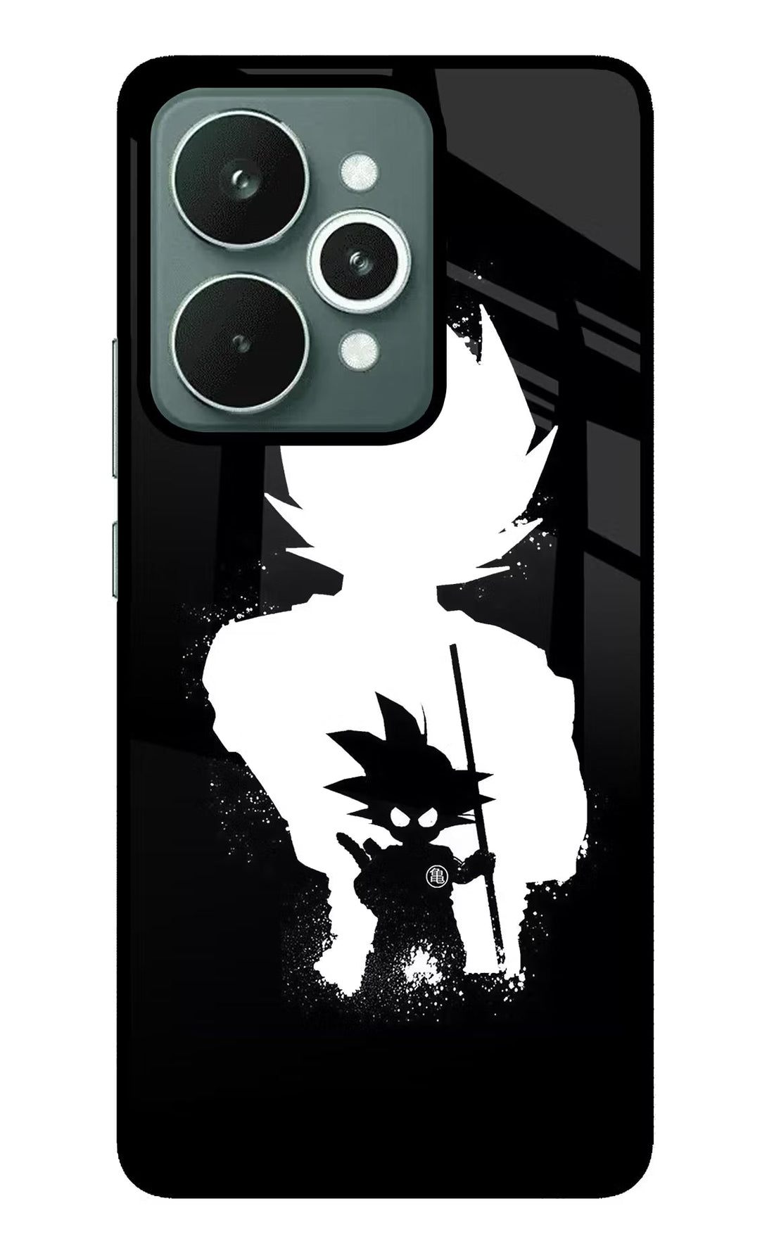 Goku Shadow Realme 15 Glass Case – Hello Swanky Online Pvt. Ltd.